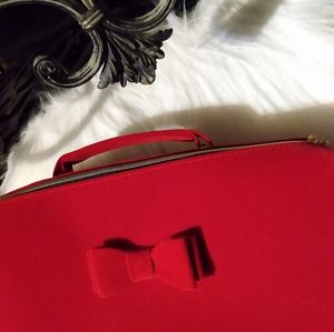 Estee Lauder | Bags | New Estee Lauder Red Velvet Cosmetic Case | Poshmark